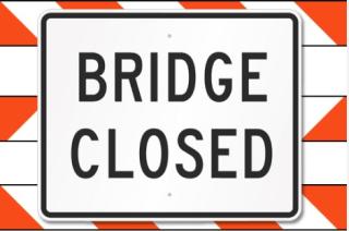 VALLEY ROAD BRIDGE CLOSED | Easton CT